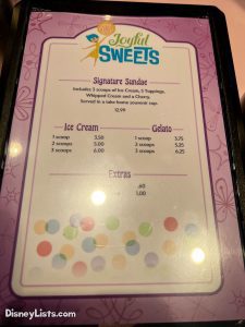 DCL-Joyful Sweets-Disney Wish – DisneyLists.com